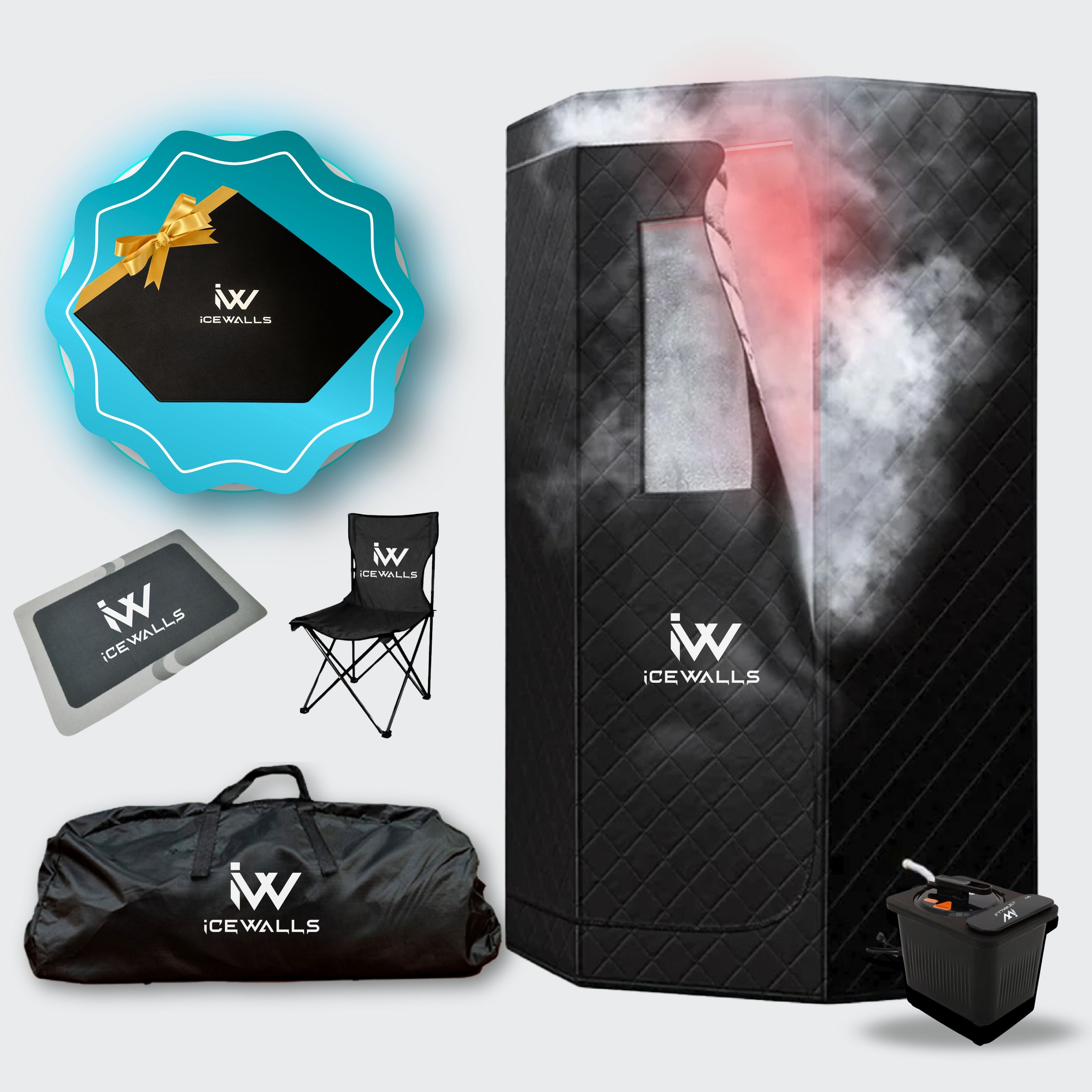 Sauna Portátil en Casa | Detox, Relajo y Bienestar con IceWalls Chile